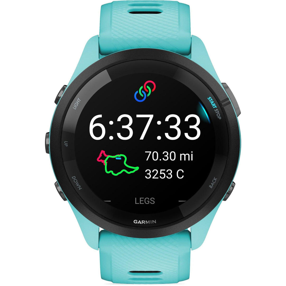 Garmin Forerunner 265 Music HRM With GPS Watch - Blue – Start Fitness