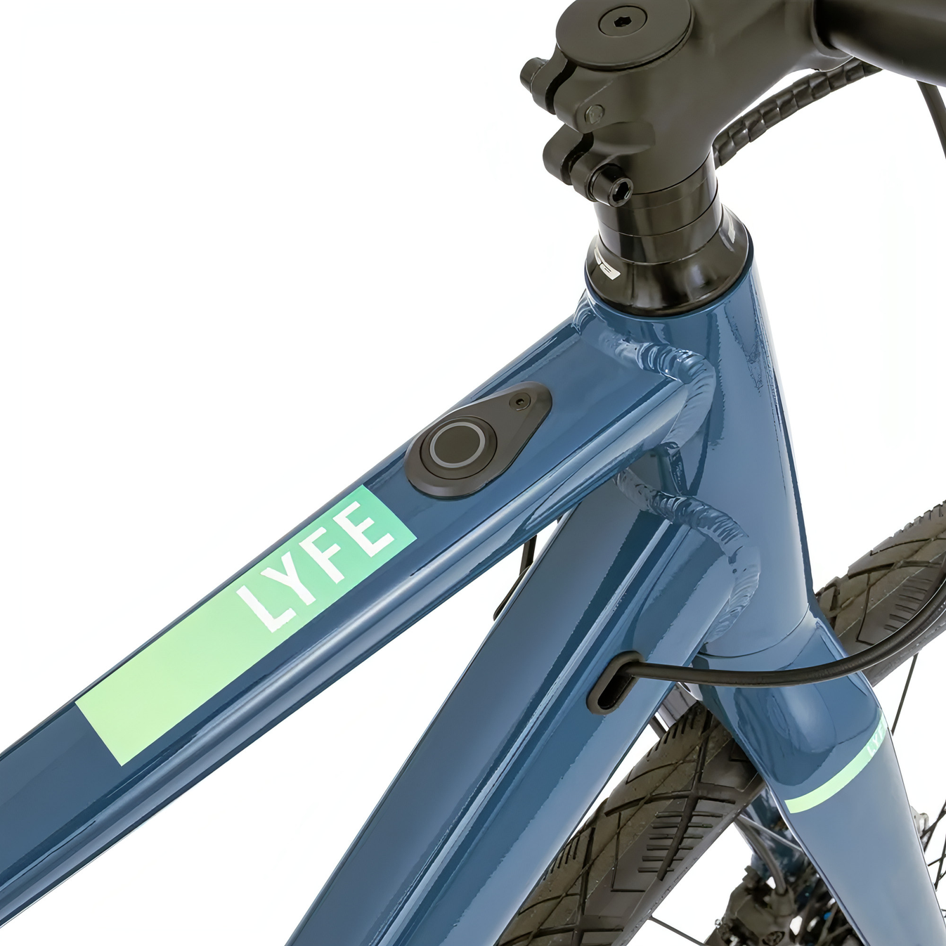 Kinesis Lyfe E-City Electric Hybrid Bike 2022 - Slate Blue – Start Fitness