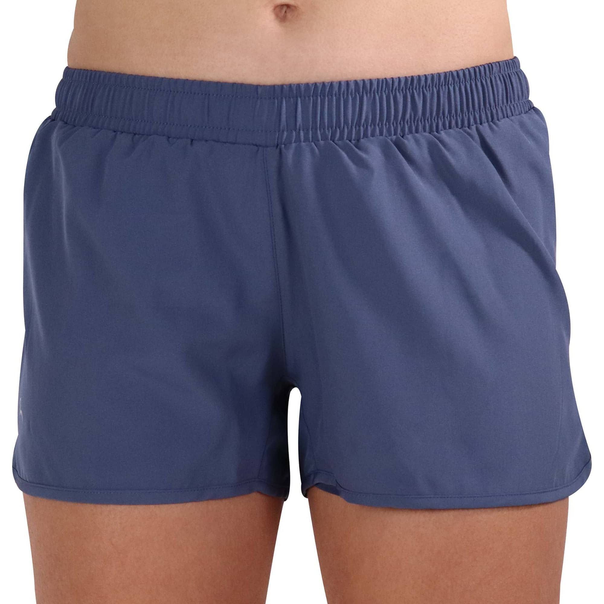 More Mile Racer Split Womens Running Shorts - Blue – Start Fitness