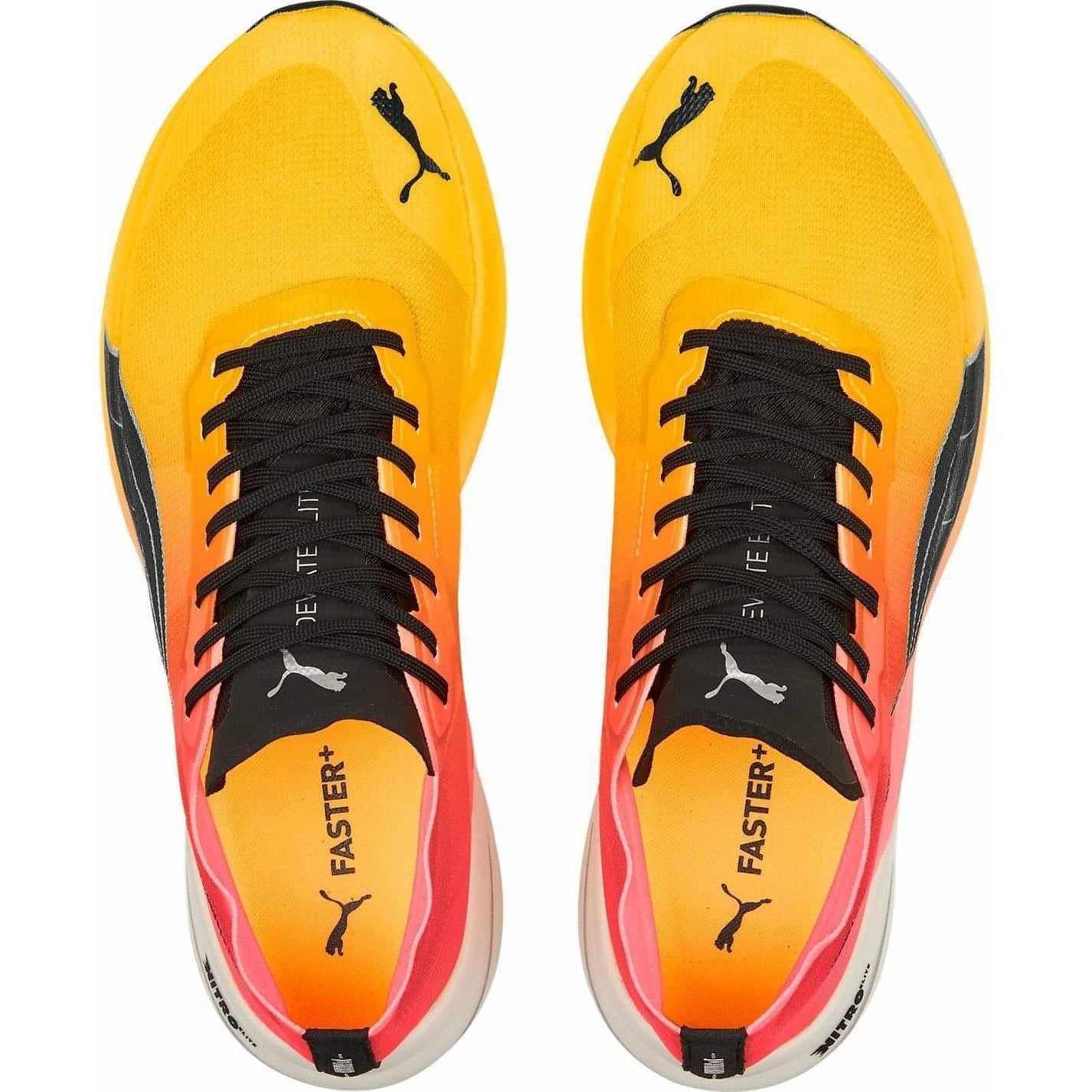 Puma Deviate Nitro Elite Womens Running Shoes - Yellow – Start Fitness