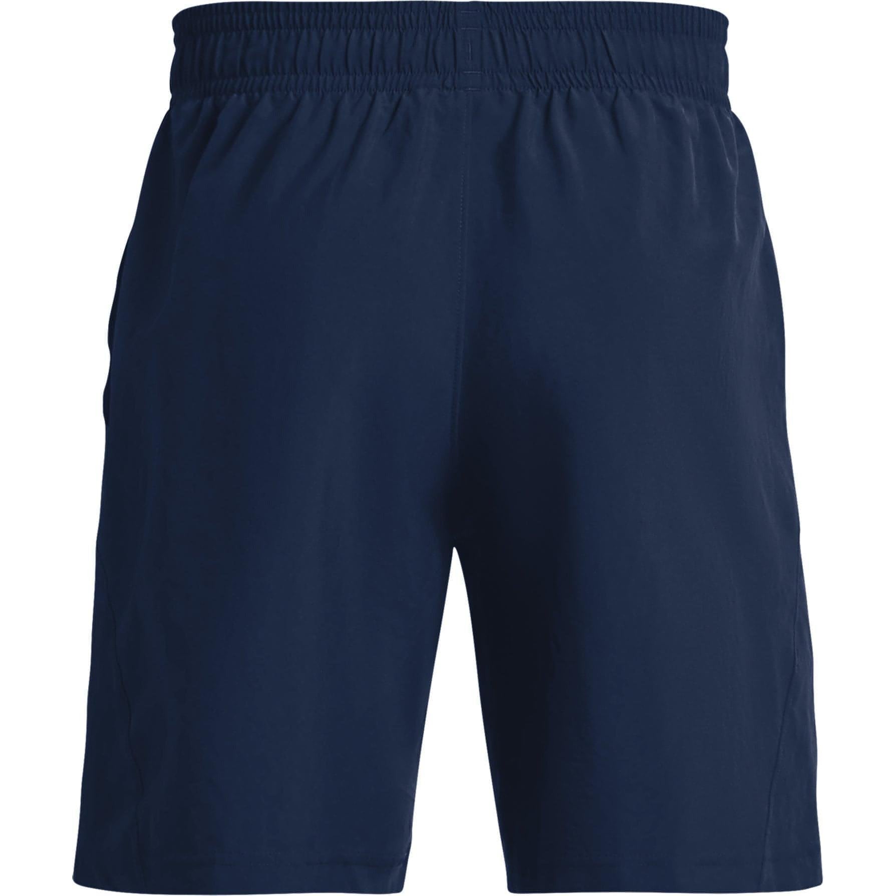Woven graphic wordmark short store