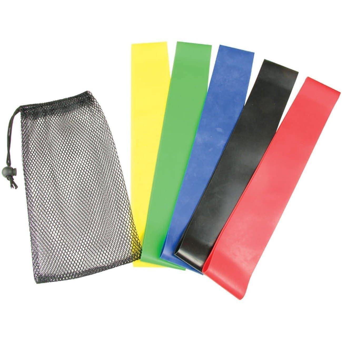 Fitness Mad (Set Of 5) Mini Power Loops Resistance Bands – Start Fitness