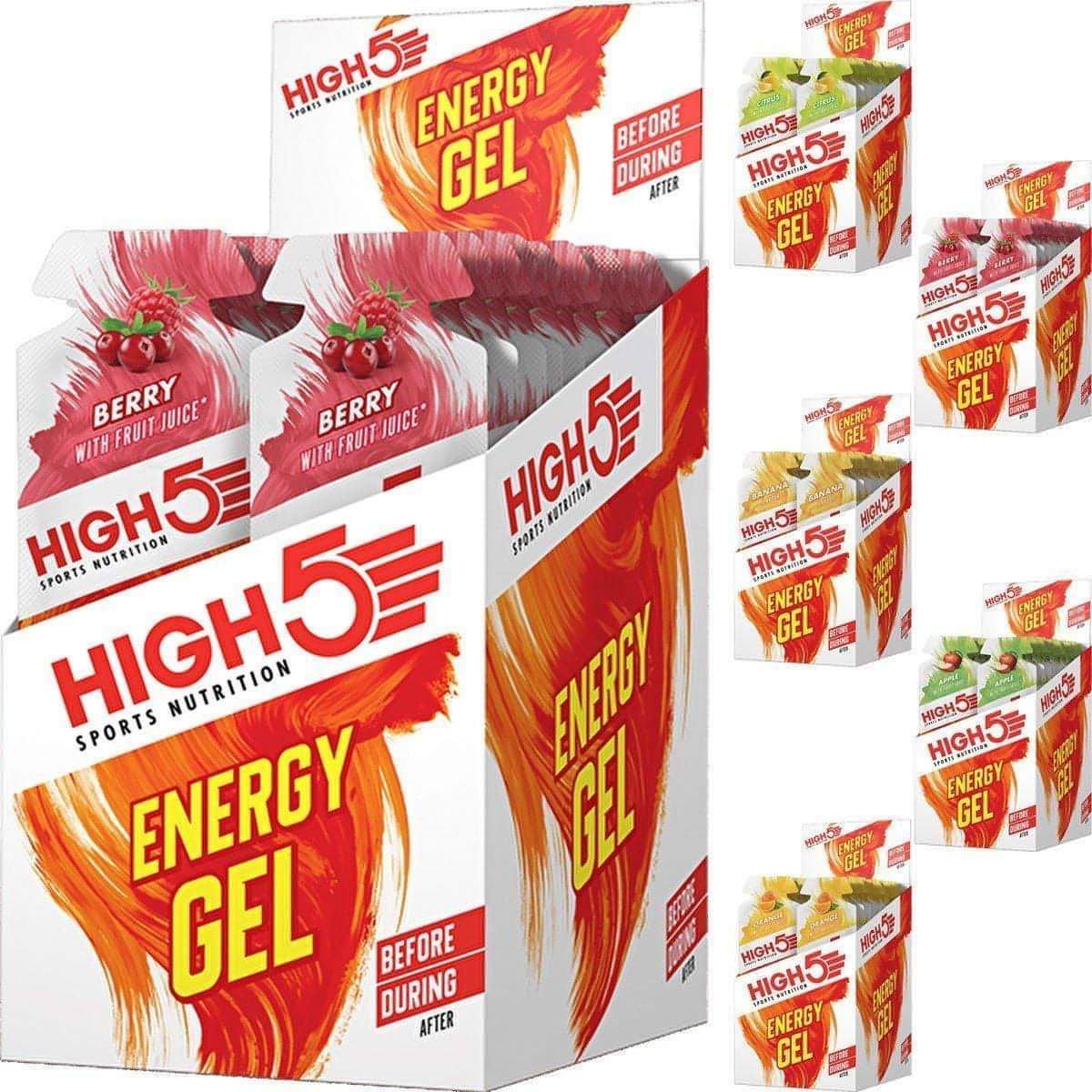 High 5 Energy Gels Box – Start Fitness