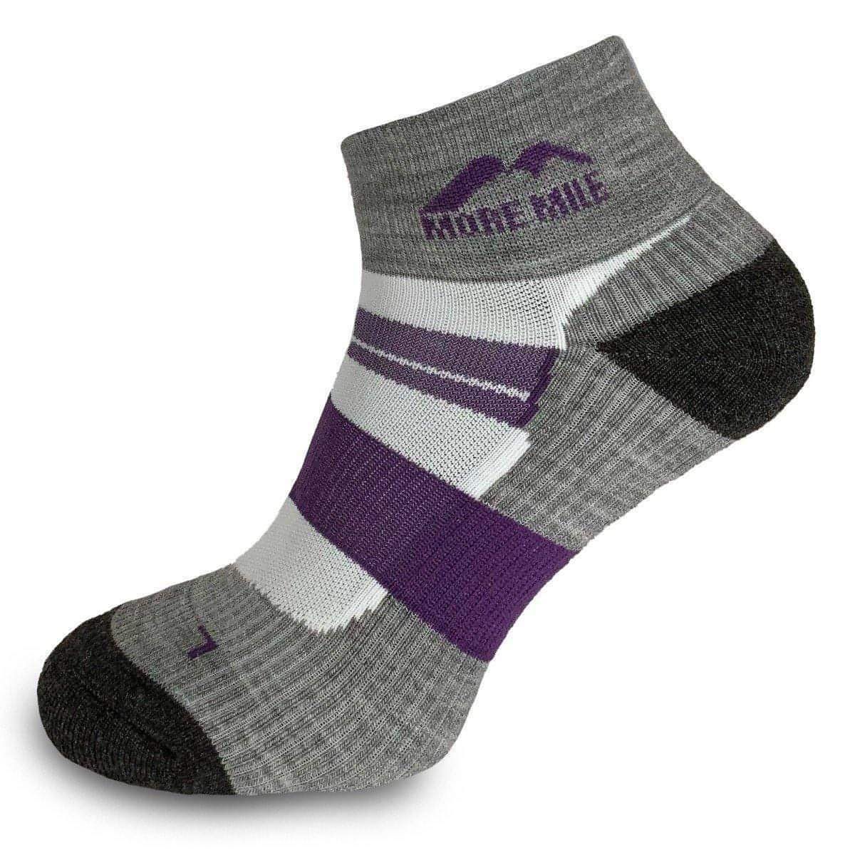 More Mile Endurance Womens Running Socks - Grey – Start Fitness