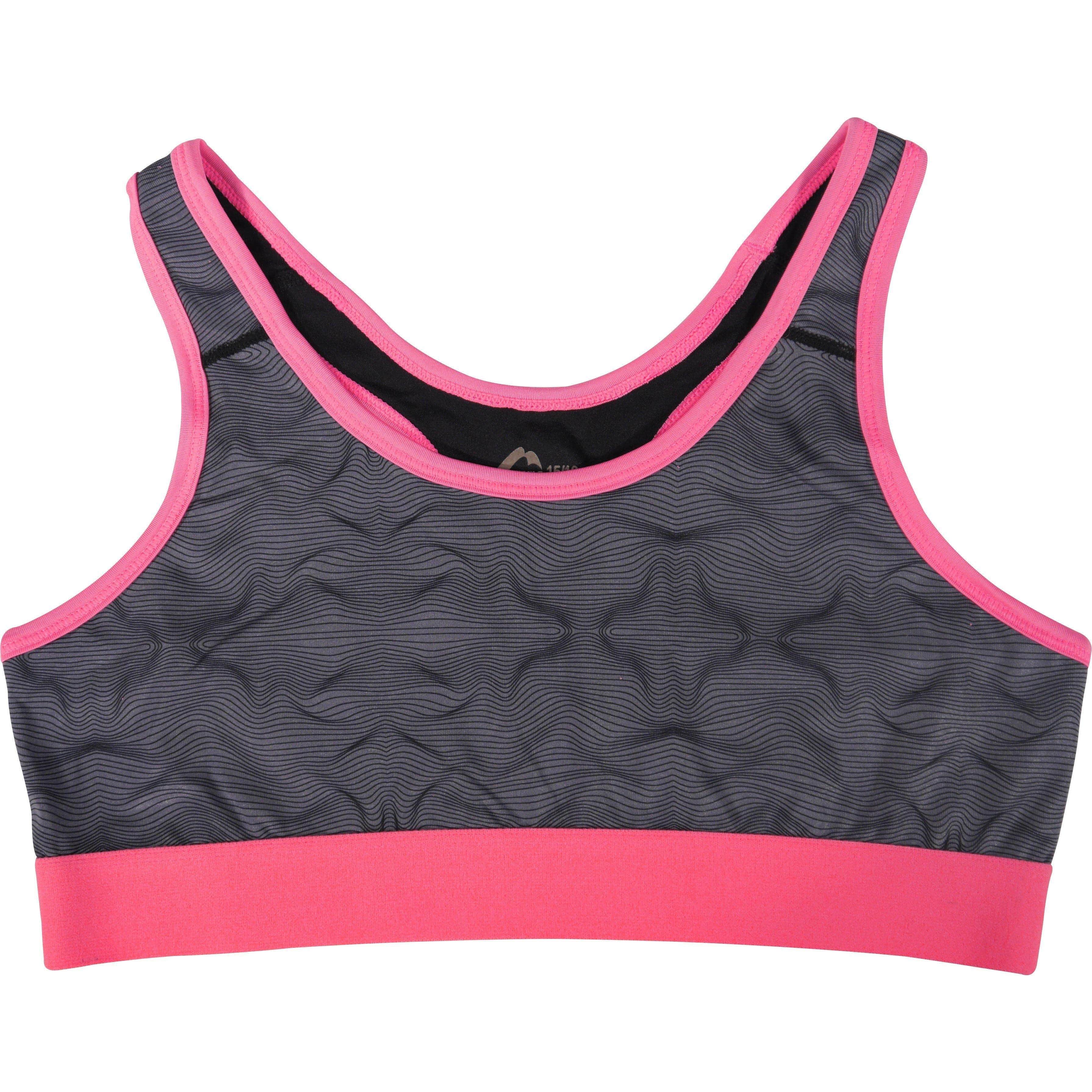 More Mile Girls Running Crop Top - Grey – Start Fitness
