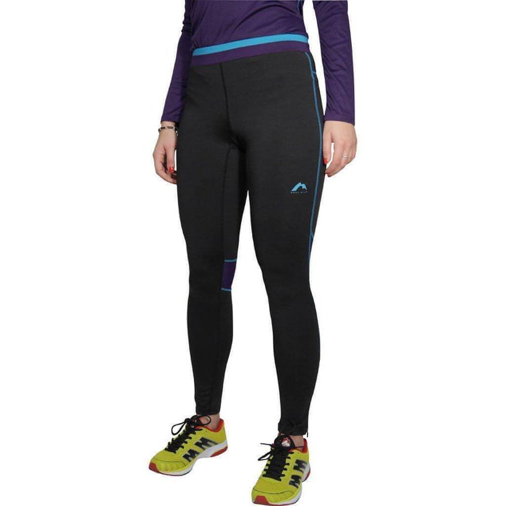 More Mile Prime Womens Long Running Tights - Black – Start Fitness