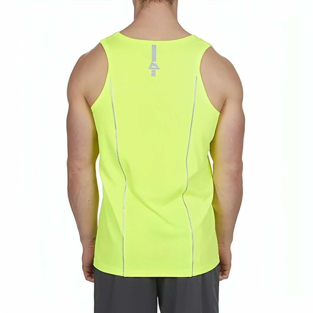 Red Tag Activewear Mens Running Vest - Yellow – Start Fitness