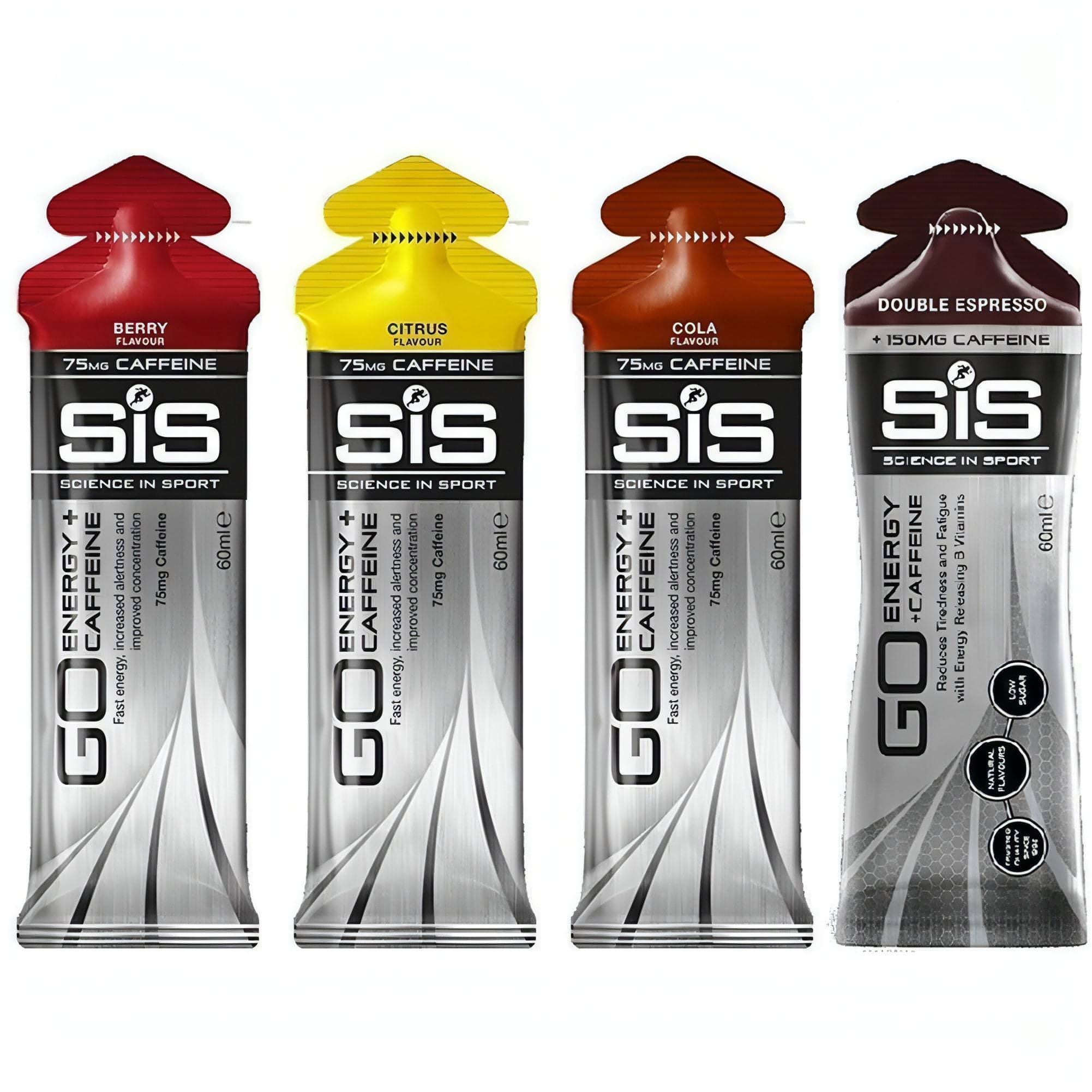 SiS Go Energy Gel Plus Caffeine 60ml – Start Fitness