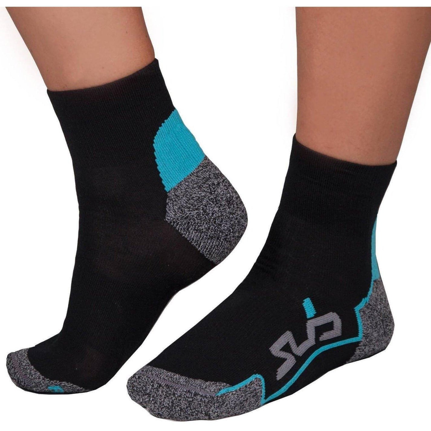 Sub Sports Dual All Season (3 Pack) Running Socks - Black – Start Fitness