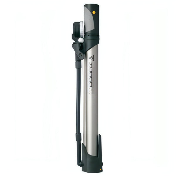 Topeak Turbo Morph Pump with Gauge Silver