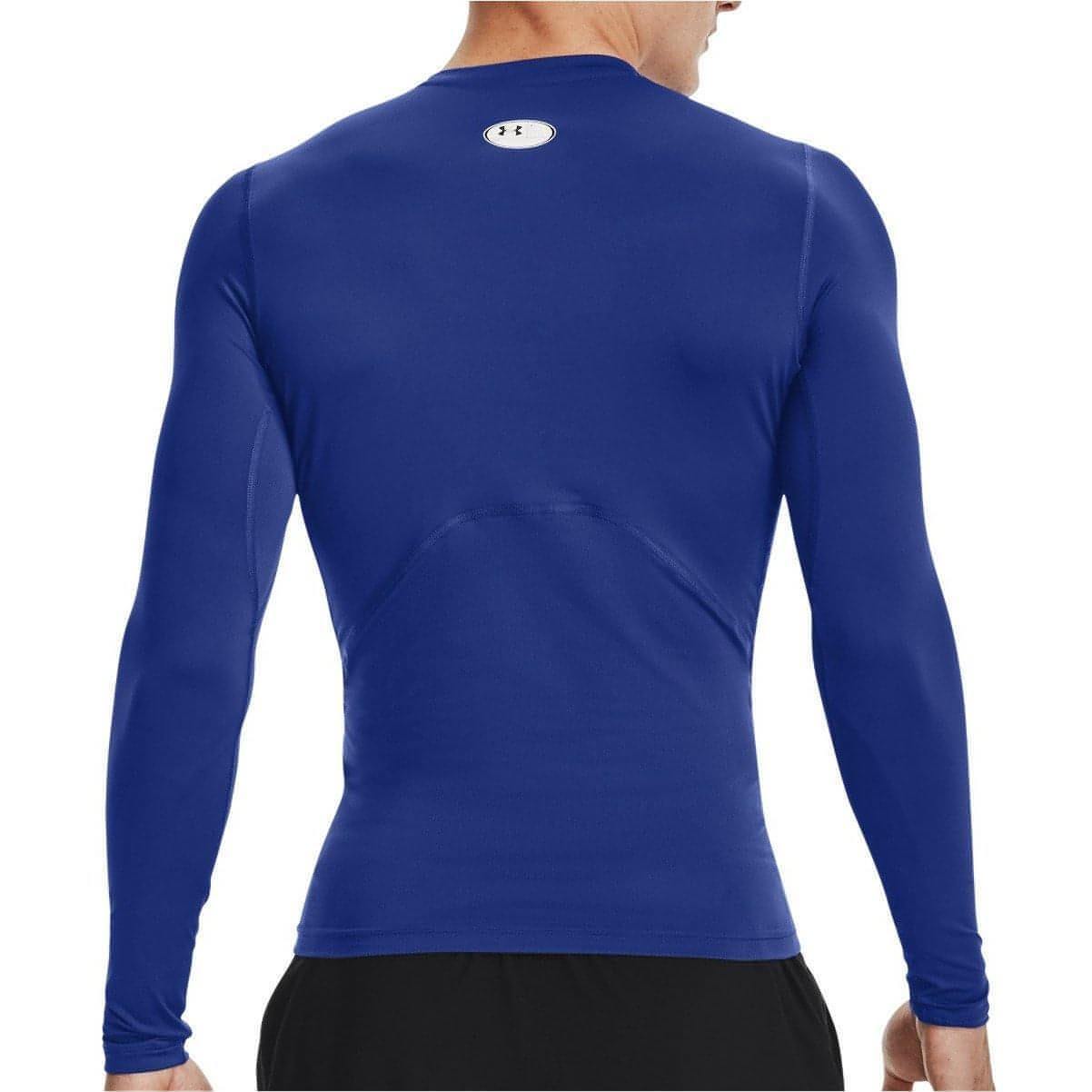Under Armour HeatGear Armour Long Sleeve Mens Compression Top - Blue
